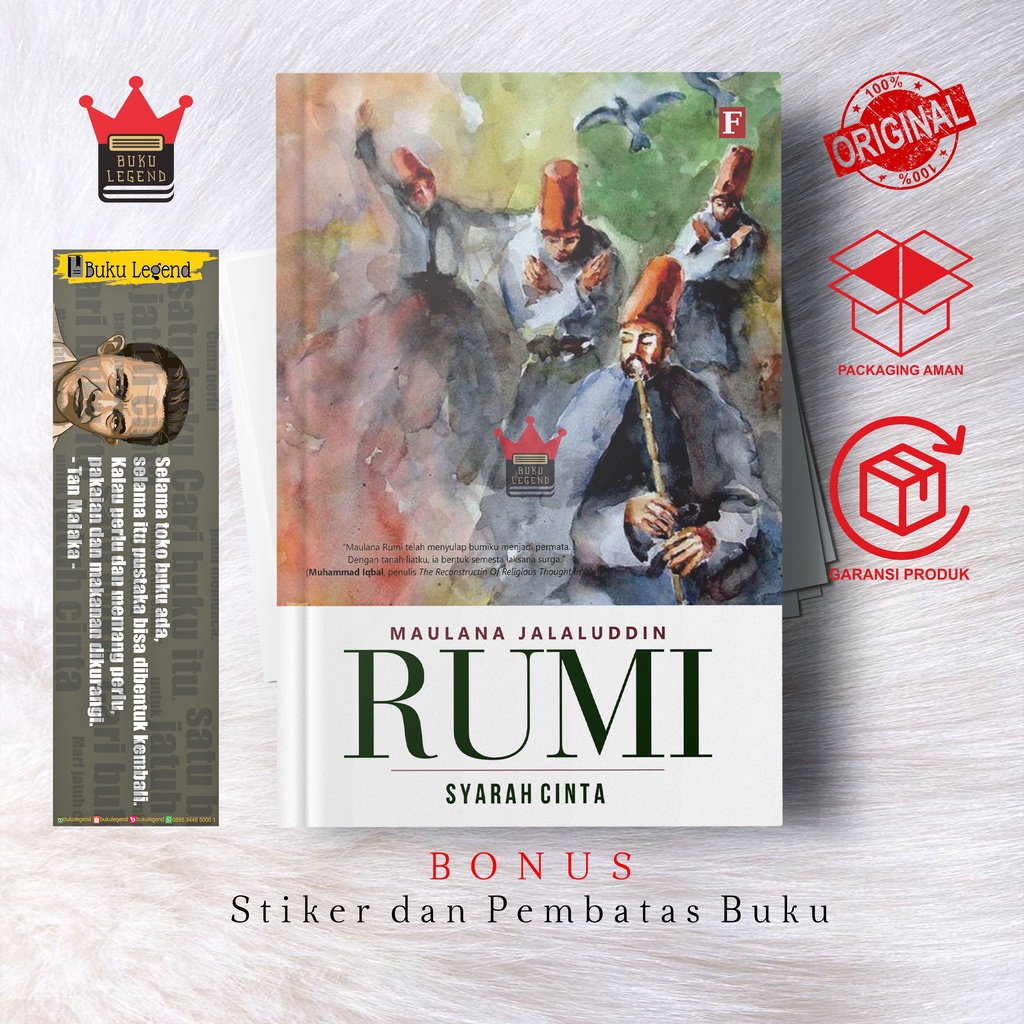 Jual Buku Paket Syair Rumi - Jalaluddin Rumi (4 Buku) | Shopee Indonesia