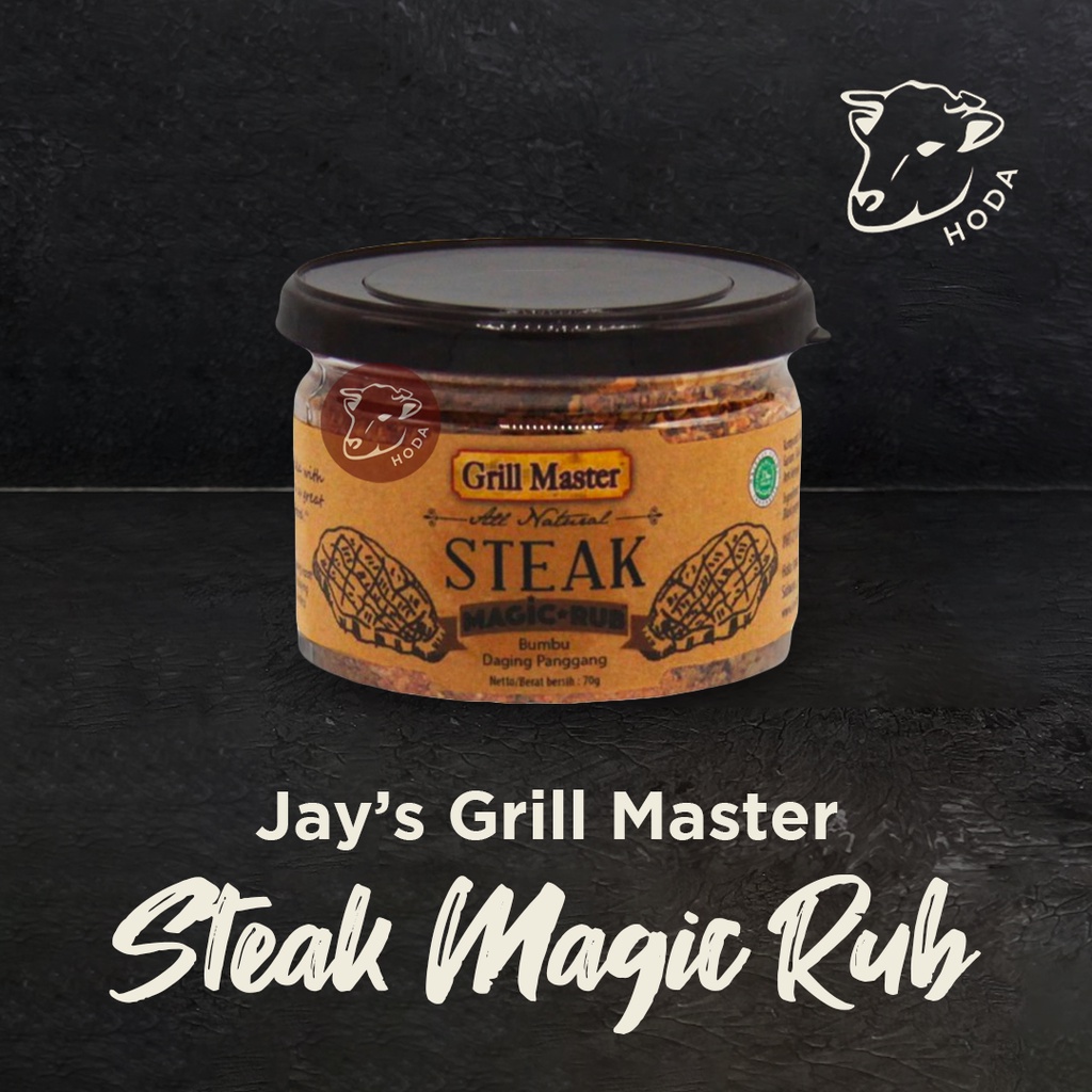Jual Jay's Grill Master Steak Magic Dry Rub 70gr | Shopee Indonesia