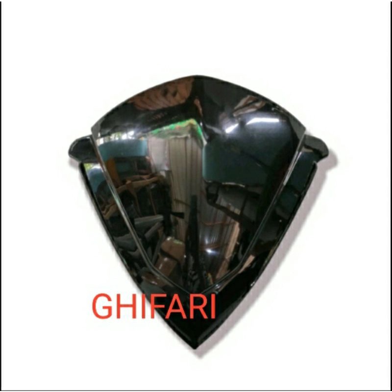 Jual Visor Vario Techno Visor Kaca Depan Vario 125 Hitam Pekat Tebal ...