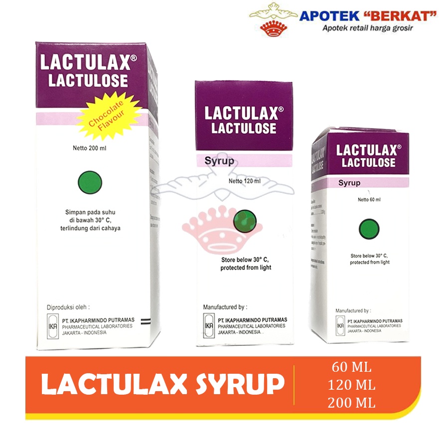 Jual LACTULAX LACTULOSE SYRUP (isi 60ml, 120ml & 200ml) | Shopee Indonesia