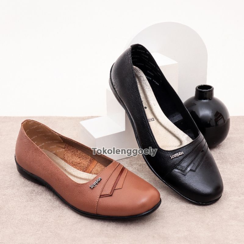 Jual Original Scorpion 6262 Sepatu Formal/Casual/Pantofel Wanita Bahan ...