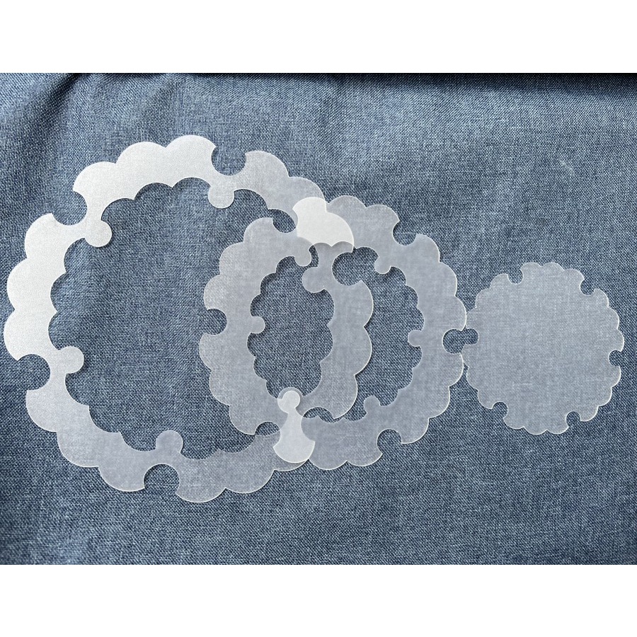 Jual Template Sulam Sashiko Patch Snow Ring | Shopee Indonesia