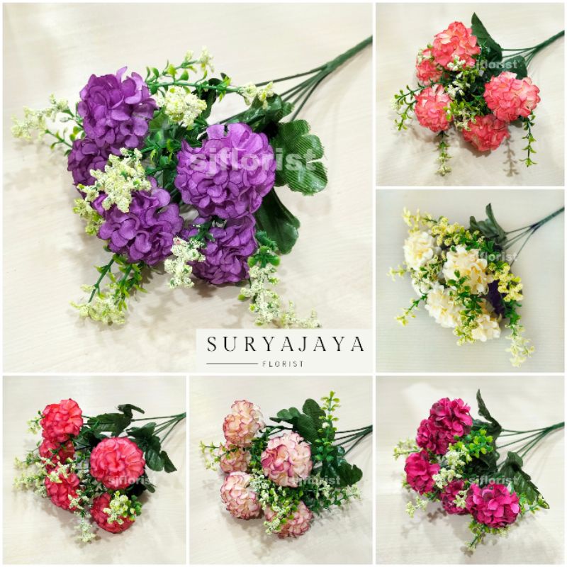 Jual Bunga Dandelion x5 / Bunga Artificial Dekorasi / Bunga Dekorasi ...