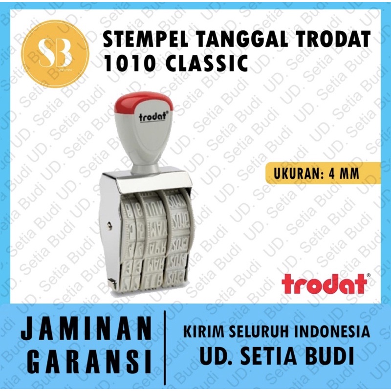Jual Stempel Tanggal Manual Trodat 1010 Classic (Austria) | Shopee ...