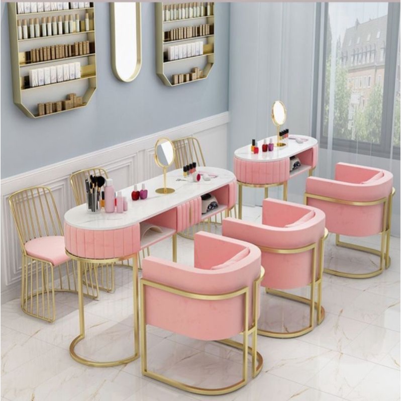 Jual meja nail art meni pedi menicure pedicure spa salon CS customer ...