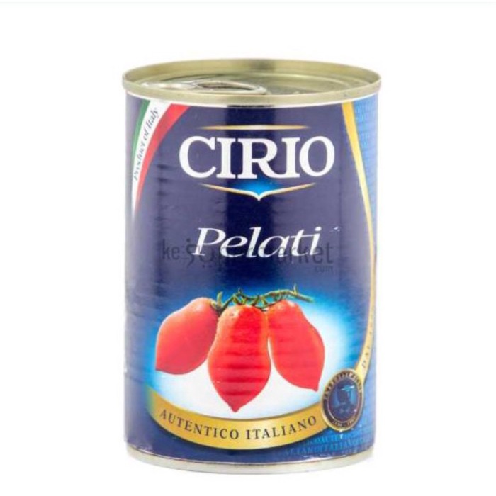 Jual Cirio whole peeled tomatoes 400gr can | Shopee Indonesia