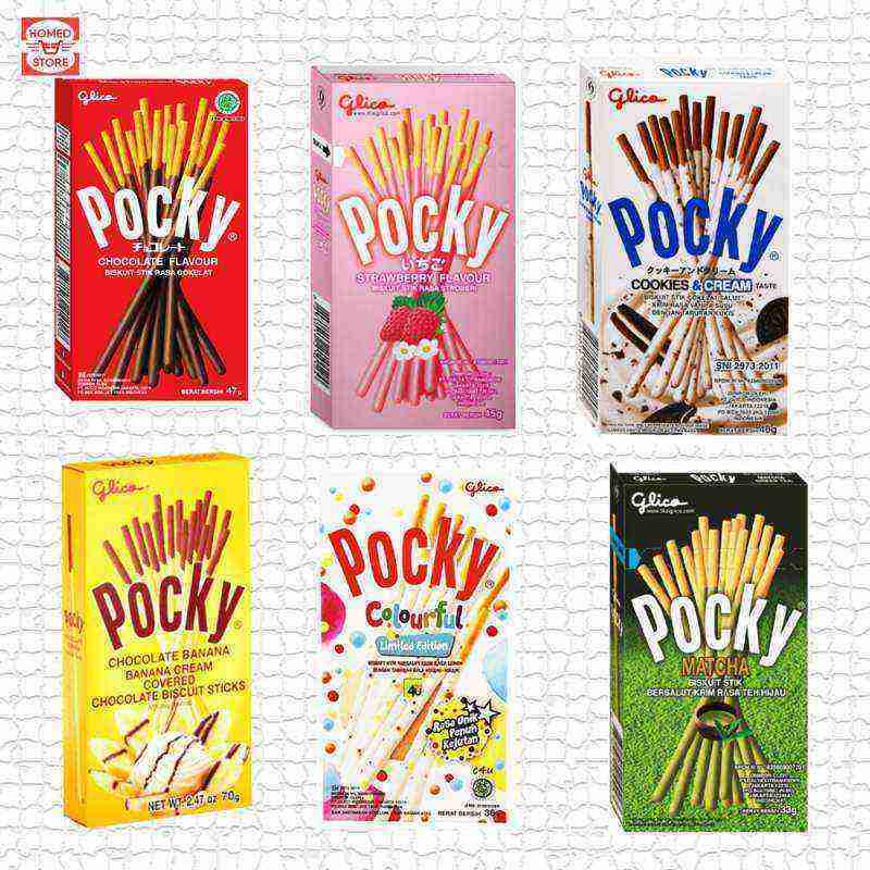 Jual POCKY ALL VARIAN 45GR | Shopee Indonesia