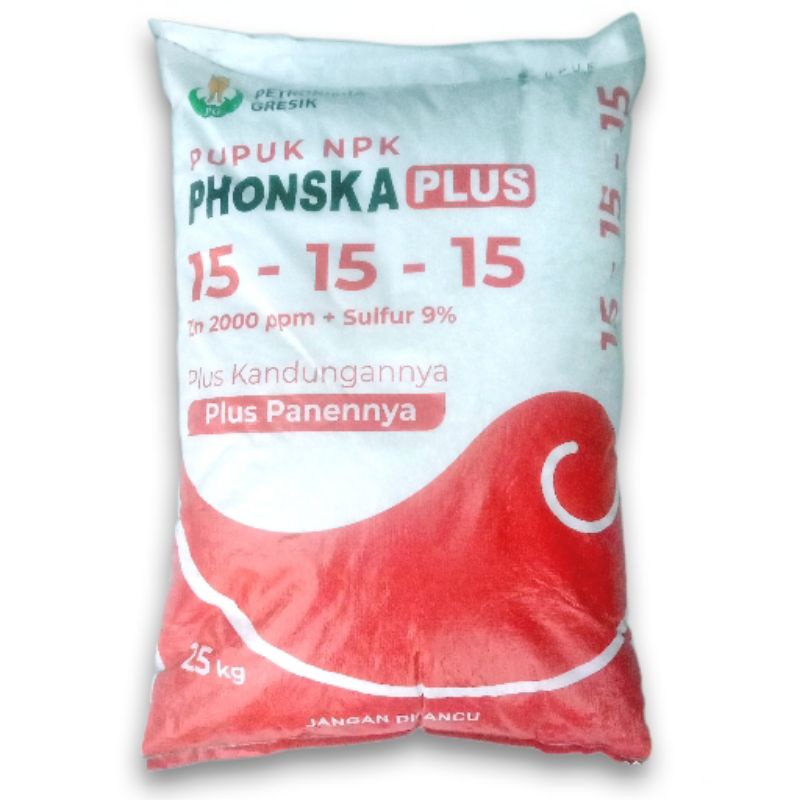 Jual PUPUK NPK PHONSKA PLUS 15-15-15KEMASAN 25 KG | Shopee Indonesia