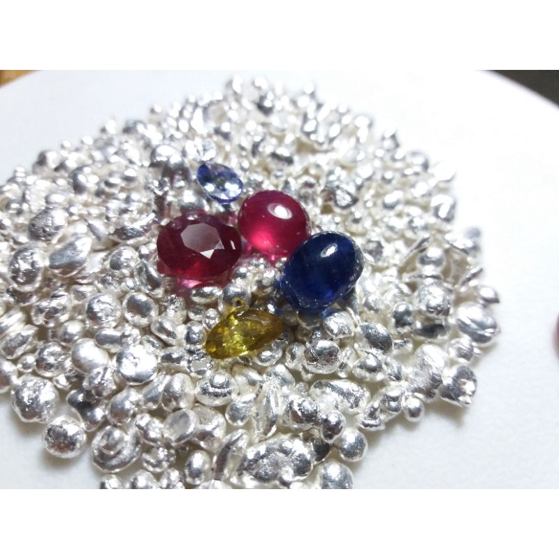 Jual custom cincin ring perak handmade high quality untuk batu permata ...