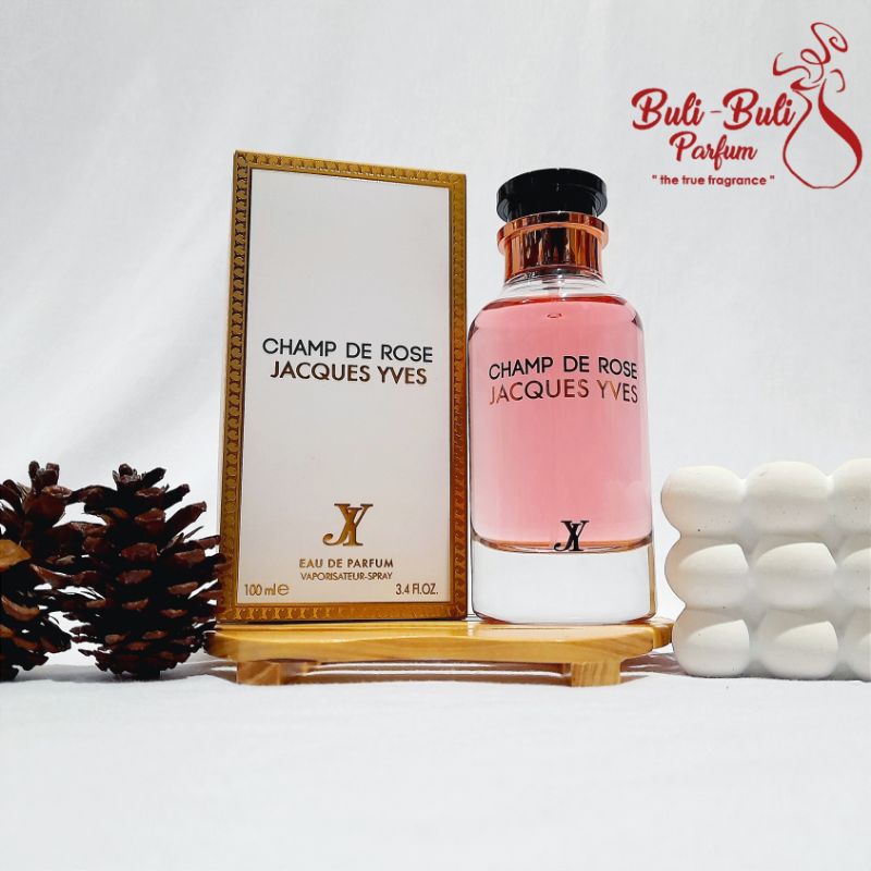 Jual Fragrance World Champ De Rose Jacques Yves EDP 100ML | Shopee ...
