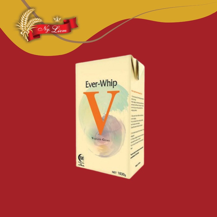 Jual EVER-WHIP VEGETABLE Whipping Cream 1030 gram | Shopee Indonesia