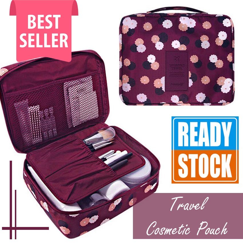 Jual 305 Travel bag Tas kosmetik Travelling organizer Tas multifungsi / POUCH Tas Kosmetik ...