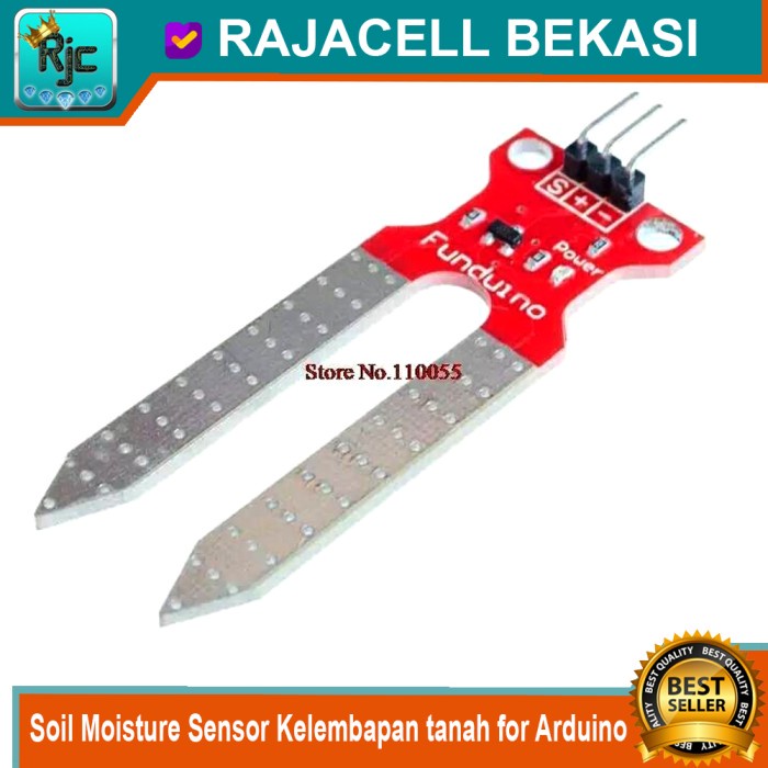 Jual Hot Sale Soil Moisture Sensor Kelembapan Tanah For Arduino ...