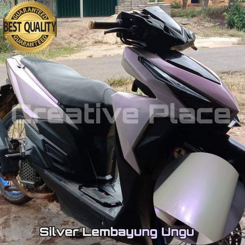 Jual Skotlet silver lembayung ungu glossy premium scotlite silver ...