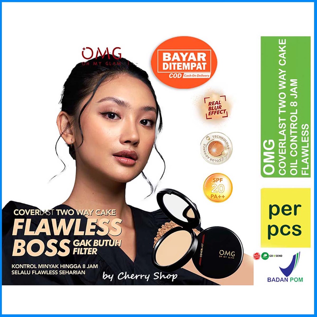 Jual [TWC | OIL CONTROL 8JAM | FLAWLESS | BPOM] OMG Oh My Glam ...