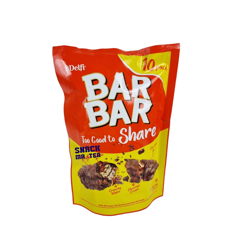 Jual Delfi Bar Bar Share Pack - Netto 10bks x 8gr | Shopee Indonesia
