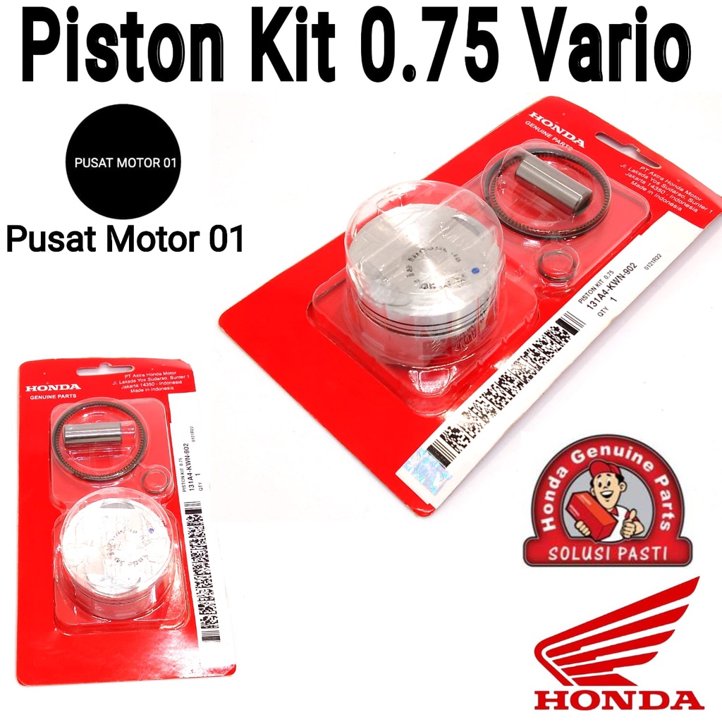 Jual Piston Kit Motor Matic Asli Original Ahm Honda Piston Satu Set Ori ...