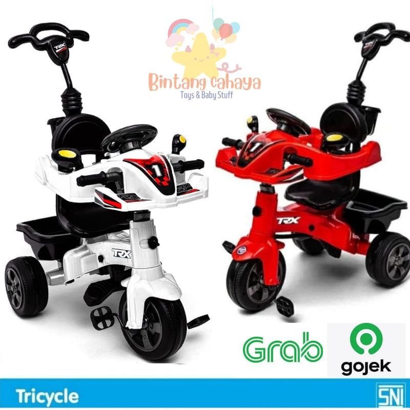 Jual Sepeda dorong anak sepeda roda tiga 3 ride on SHP TRX 575 Tricycle ...