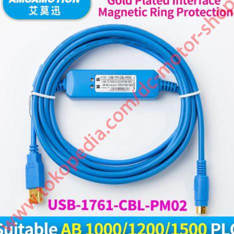 Jual USB 1761-CBL-PM02 Cable PLC Allen Bradley AB MicroLogix 1000 1200 ...