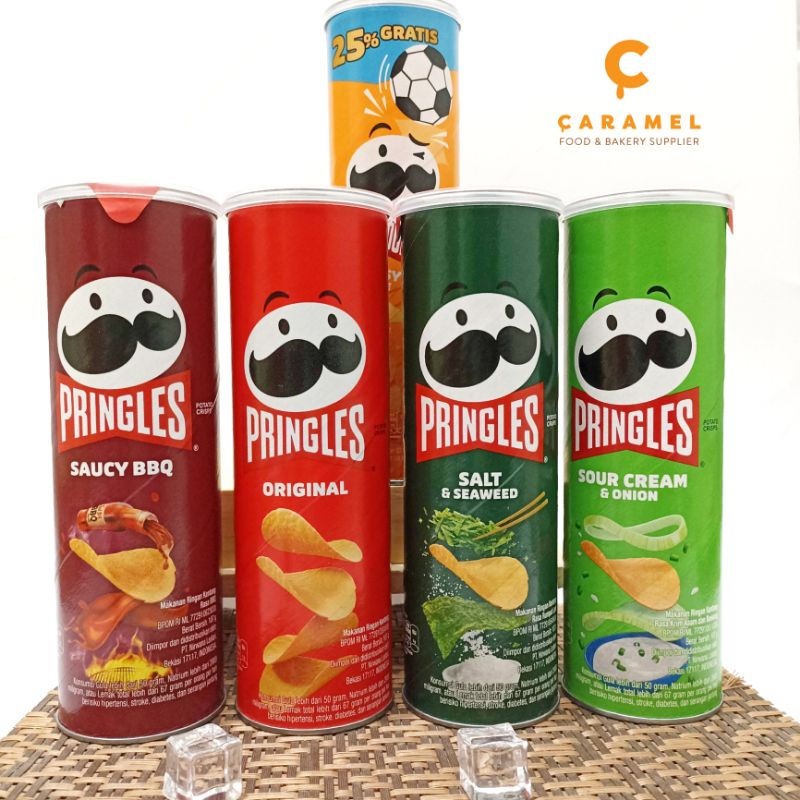 Jual Pringles All Varian 107g-Potato Chip-Keripik Kentang-Pringles ...