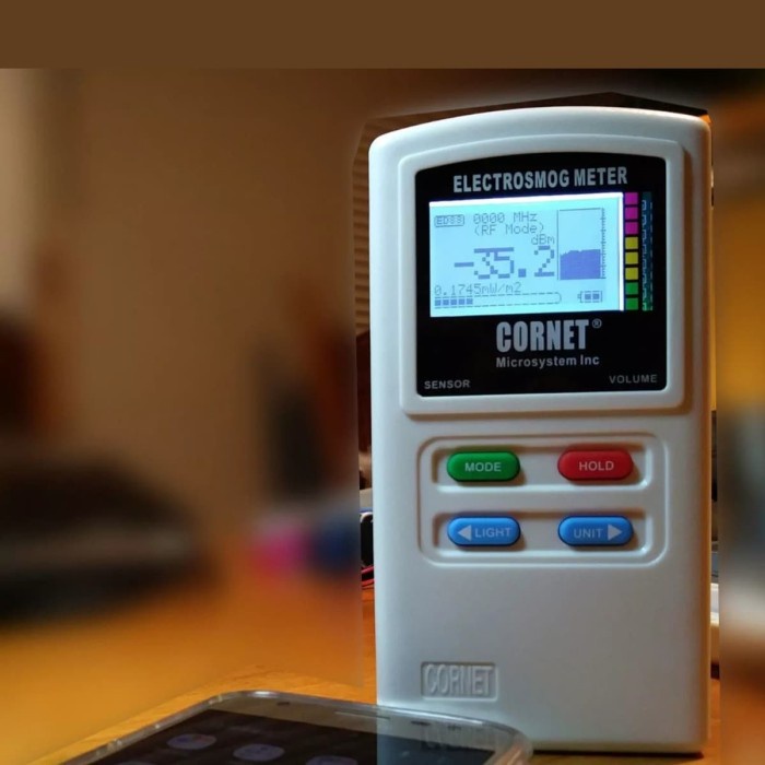 Jual Electrosmog Gauss Meter Cornet ED88T Plus Tri-mode RF LF EMF E ...