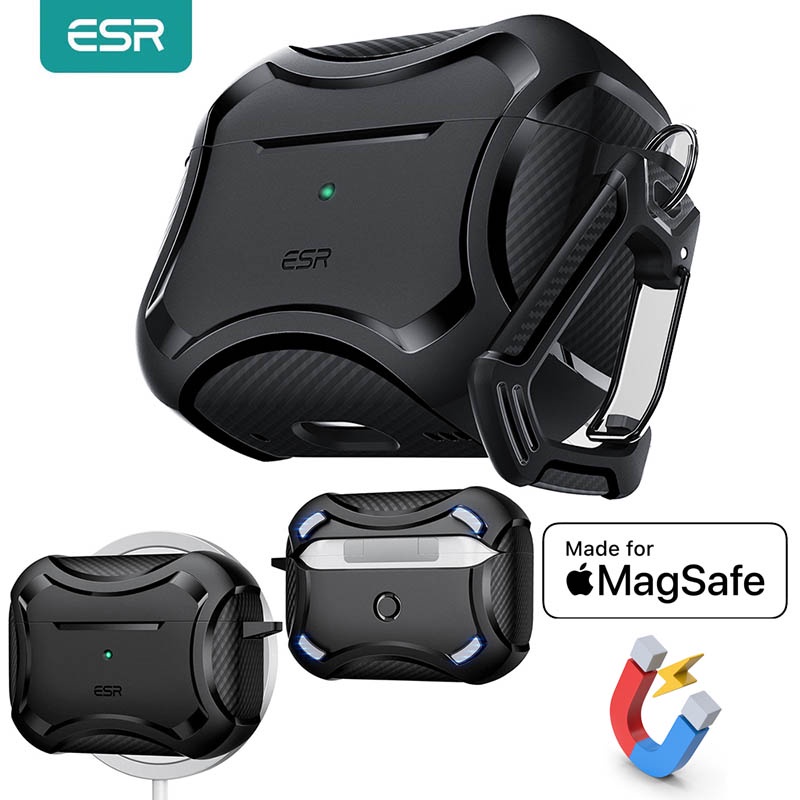 Jual ESR Cyber Armor Tough Mag Case Airpods Pro 2 - 2022 Magsafe ...