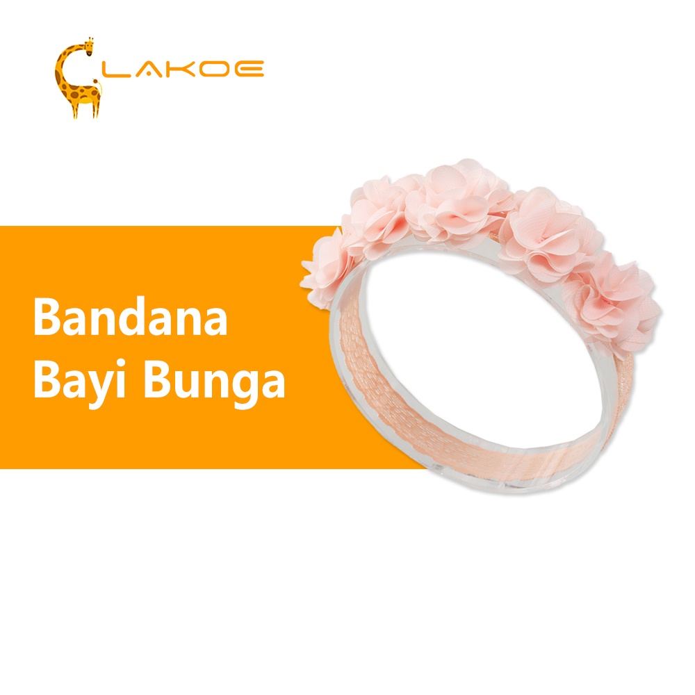 Jual LAKOEOFFICIALMALL Bando Bayi Bunga Bandana Bayi Headband Bayi ...