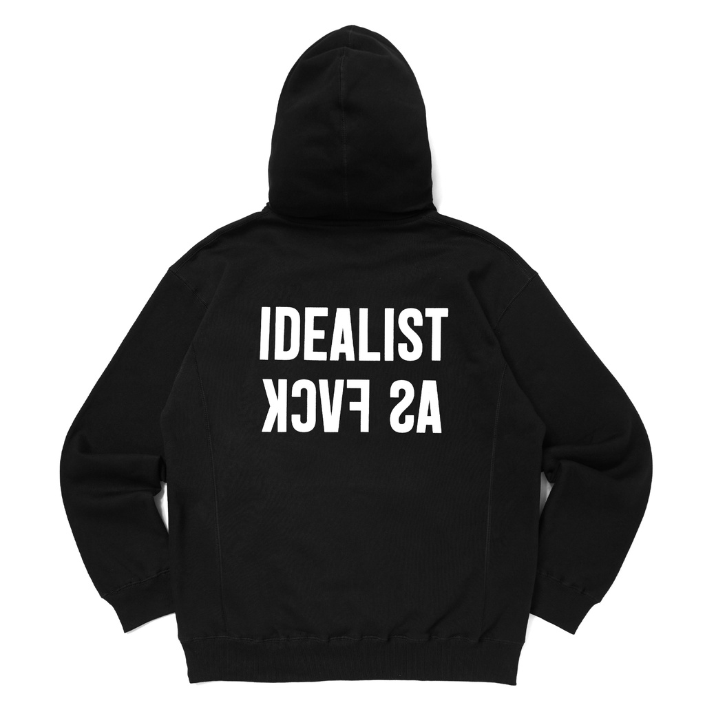 Jual Insurgent Club - Idealist As Fvck Hoodie Black | Shopee Indonesia