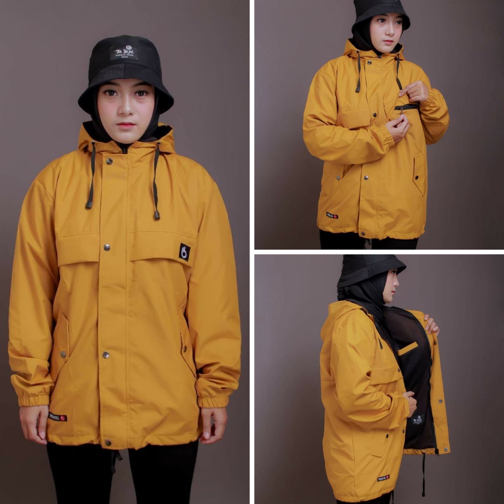 Jual Jaket Parasut Pria/Wanita Wateproof Model MAT Orginal The Bojiel M ...