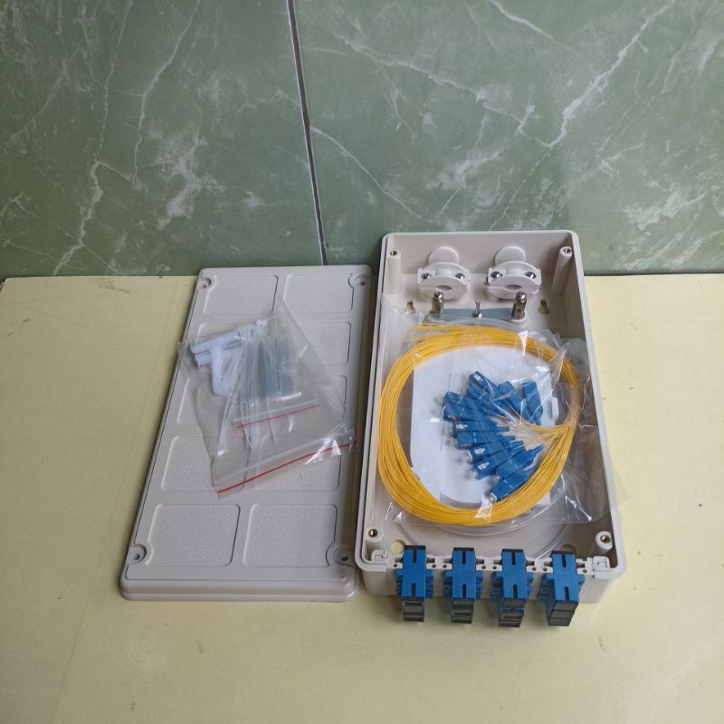 Jual otb mini 12 core/ otb wall 12 core lengkap pigtail sc upc | Shopee ...