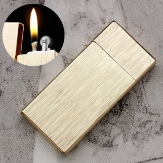 Jual Korek Api Unik Vintage Ultra-Thin Metal Flint Kerosene Lighter Isi ...