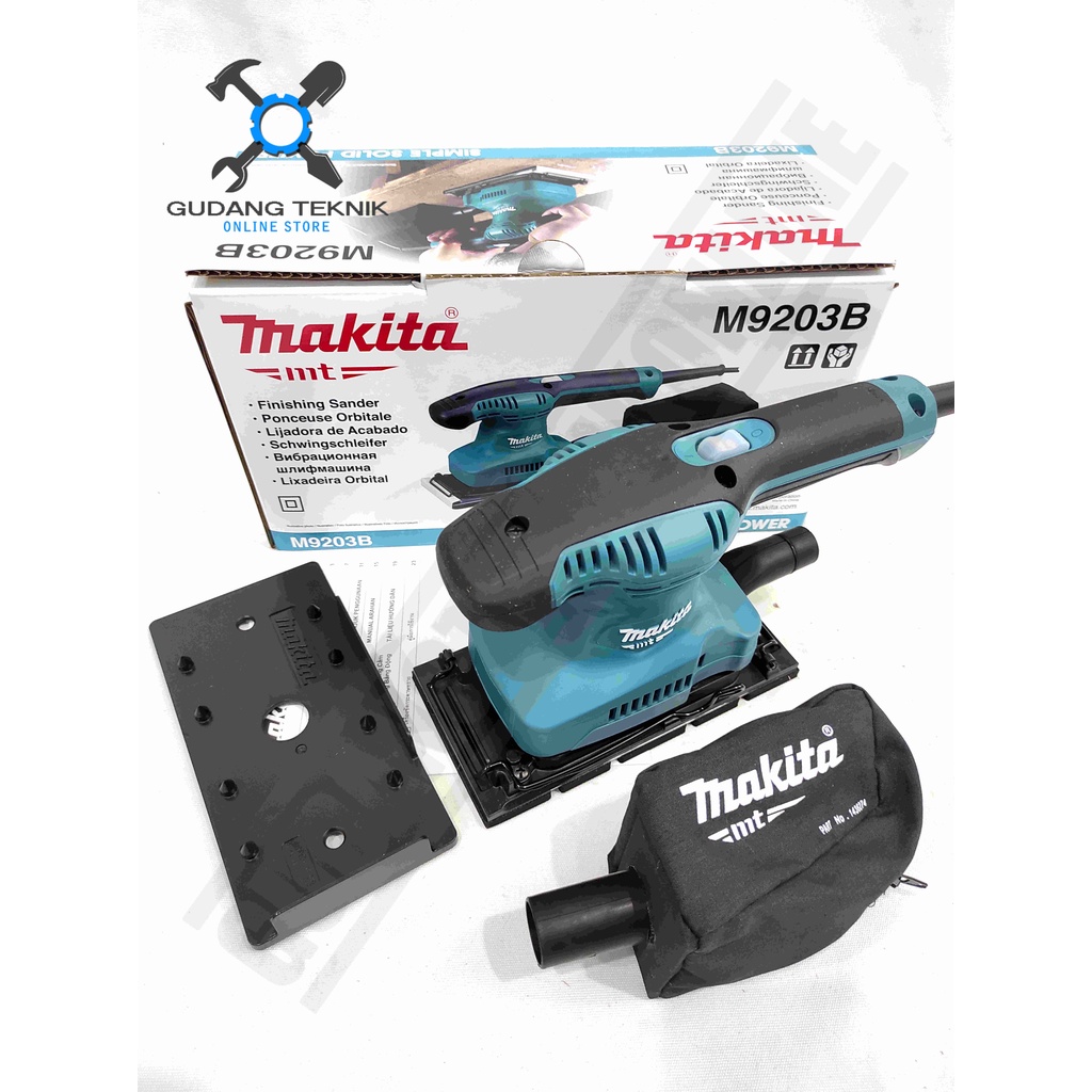 Jual Mesin Amplas Sander MAKITA X MAKTEC MT923 M9203B / Mesin Palm ...