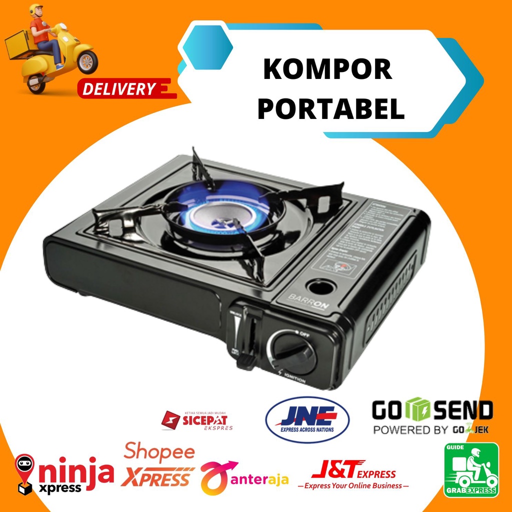 Jual KOMPOR PORTABLE 2 IN 1 GAS 1 TUNGKU/KOMPOR CAMPING /KOMPOR ...