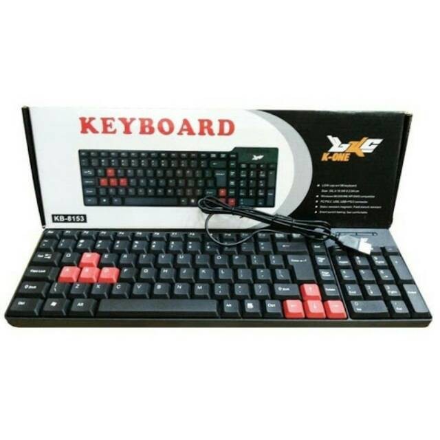 Jual Keyboard Standar / keyboard usb standar murah / keyboard k-one ...