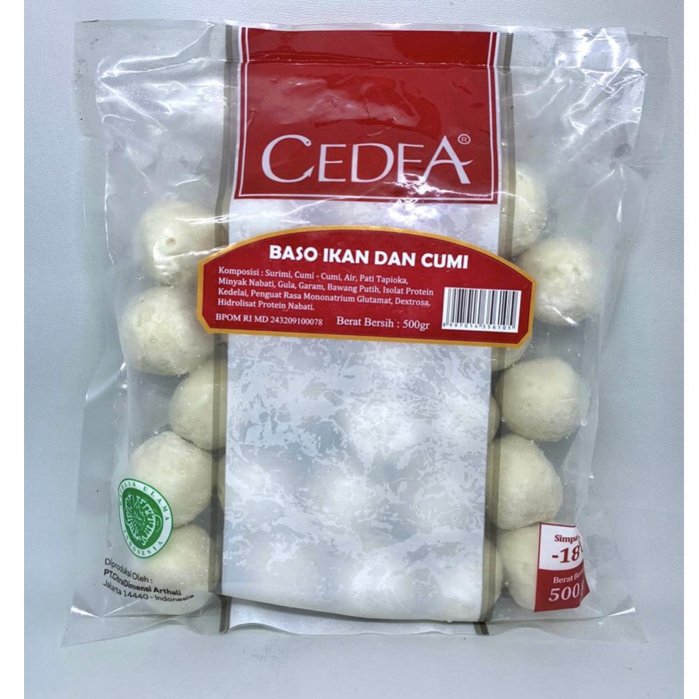 Jual Cedea Baso ikan dan Cumi 500 gram | Shopee Indonesia