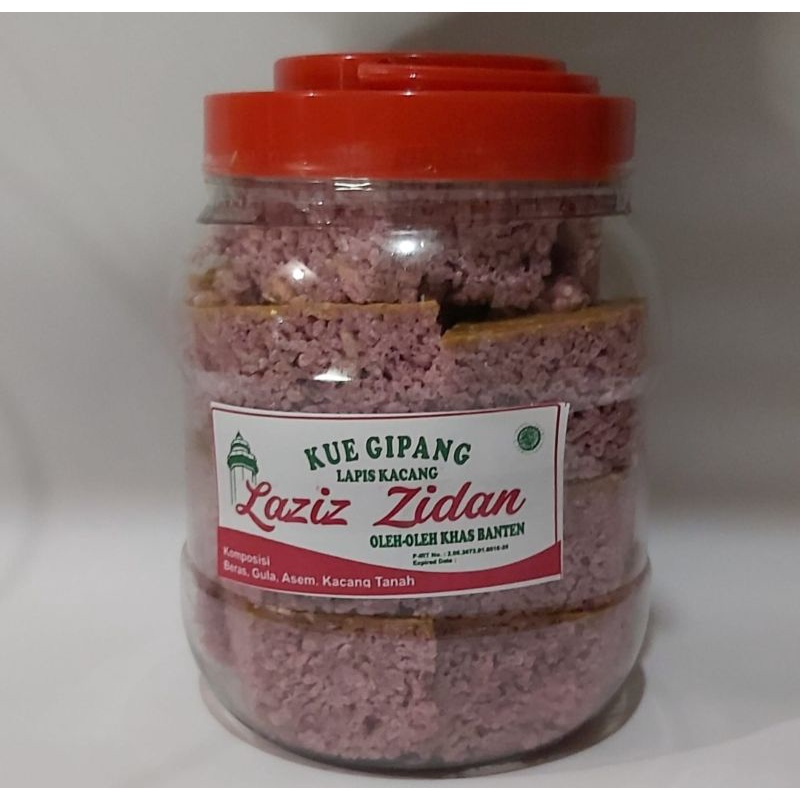 Jual Kue Gipang Toples Khas Banten Lapis Kacang Manis Shopee Indonesia
