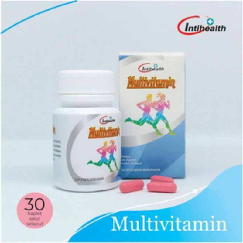 Jual Suplemen kesehatan & daya tahan tubuh Multivitamin 30 KAPSUL untuk ...