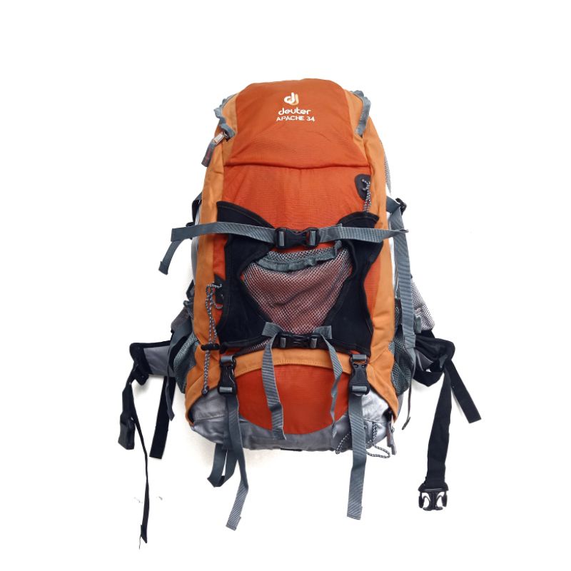 Jual DEUTER APACHE 34 BACKPACK SECOND ORIGINAL | Shopee Indonesia