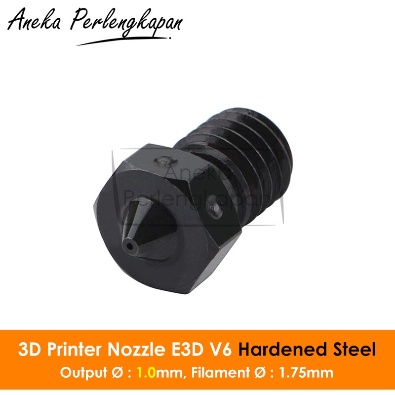 Jual High Quality 3D Printer Nozzle E3D V6 1.0 Nozzle, HS Precision ...