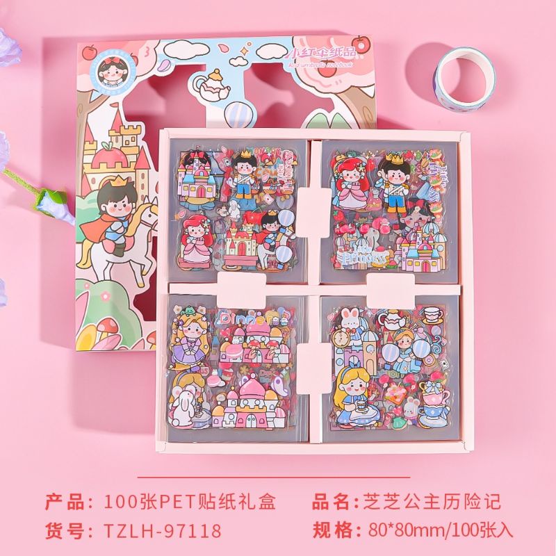 Jual (PER BOX)100LEMBAR STIKER KARAKTER LUCU STIKER MOMO STIKER VIRAL ...