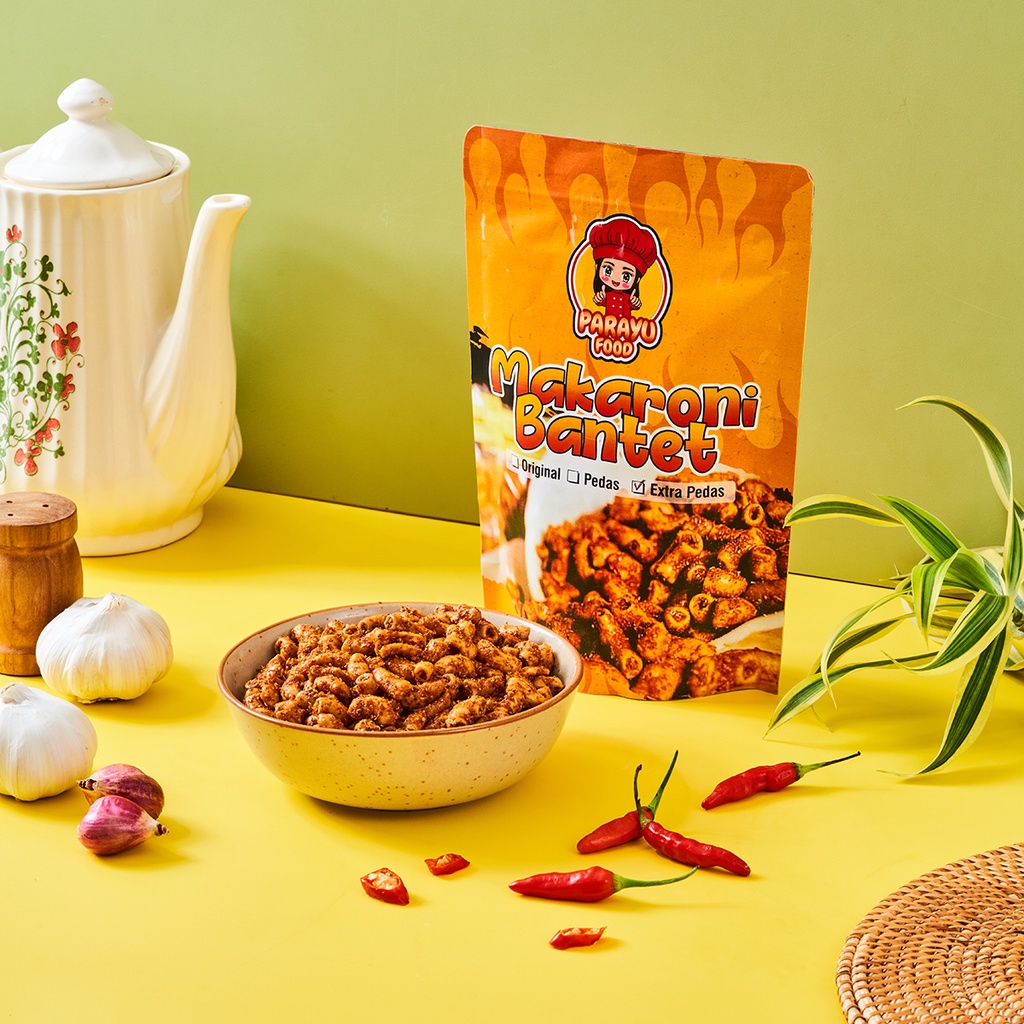 Jual Parayu Food - Makaroni Bantet Kemasan 150gr | Shopee Indonesia