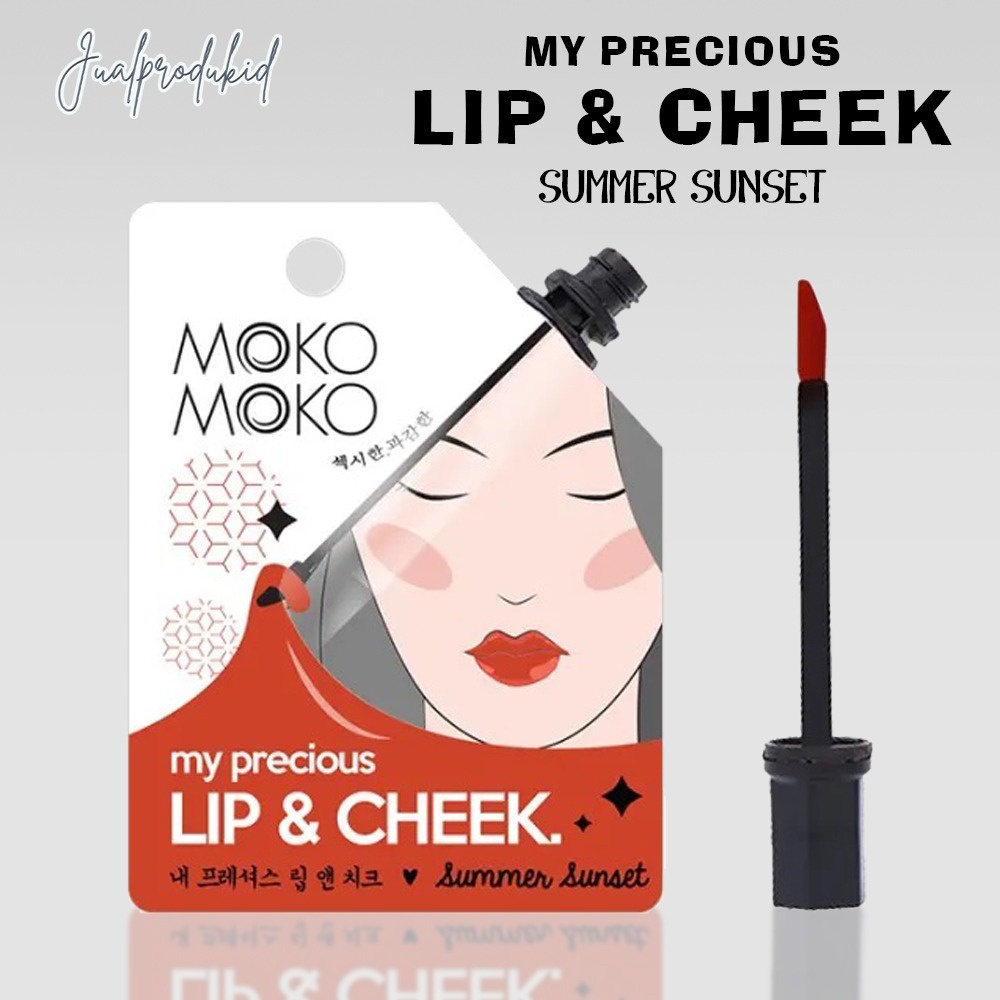 Jual Moko Moko My Precious Lip & Cheek | Summer Sunset | Shopee Indonesia