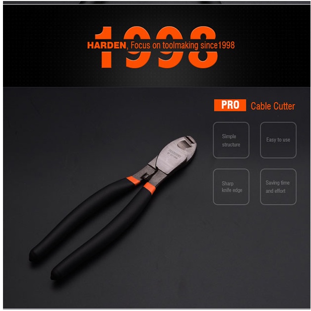 Jual 8" Cable Cutter / Pemotong Kabel / Tang Potong Kabel 8 Inch HARDEN ...