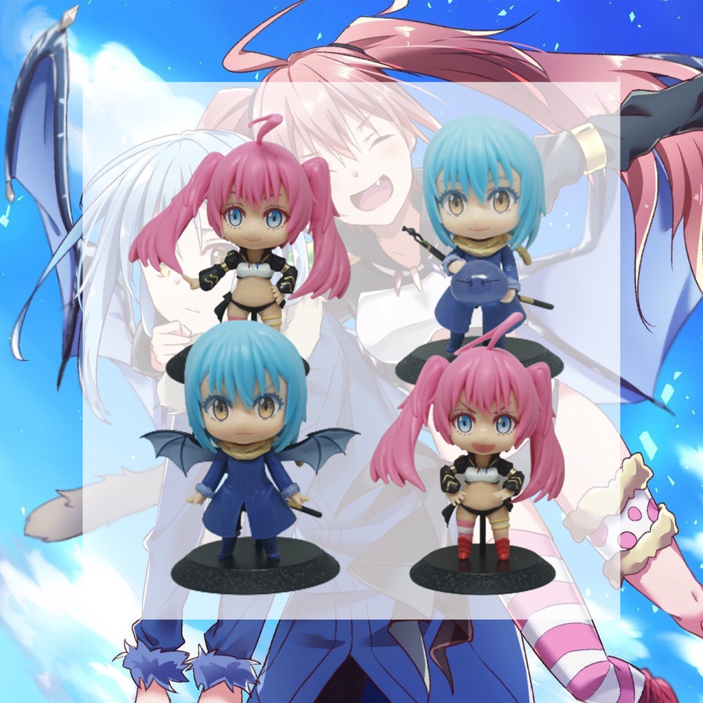 Jual Action Figure Tensei Shitara Slime Datta Ken "Rimuru, Milim ...