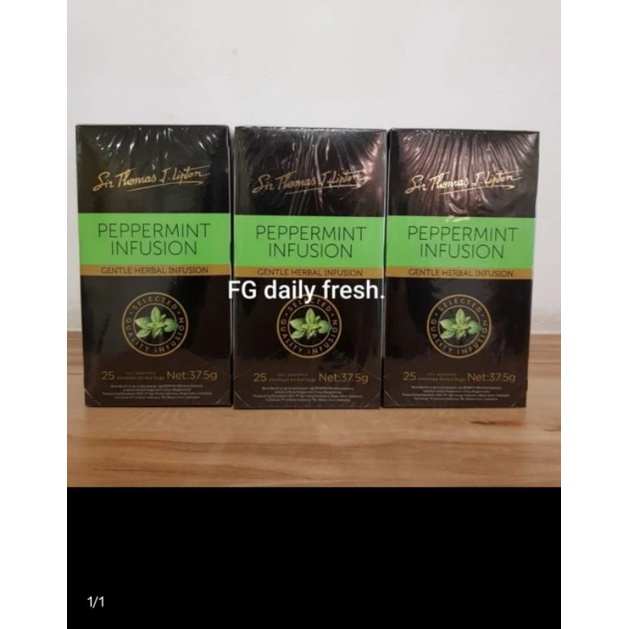 Jual Lipton peppermint infusion,chamomile infusion | Shopee Indonesia