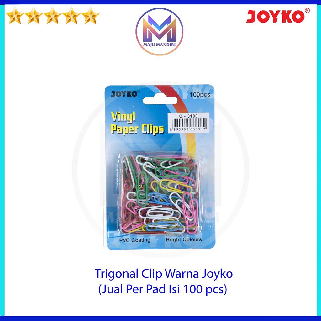 Jual Paper Clip Warna Joyko / Penjepit Kertas Warna Warni C3100 ...
