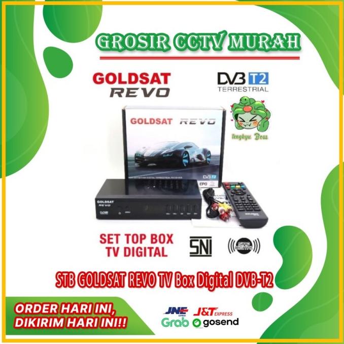 Jual Decoder TV Box Digital GOLDSAT REVO DVB-T2 | Shopee Indonesia