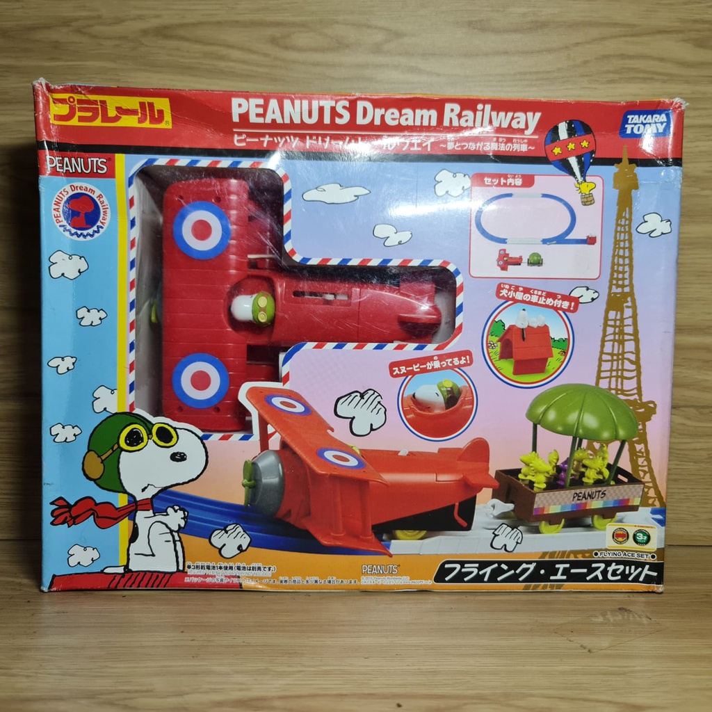 Jual Plarail Peanuts Dream Railway Snoopy Flying Ace Train | Shopee ...