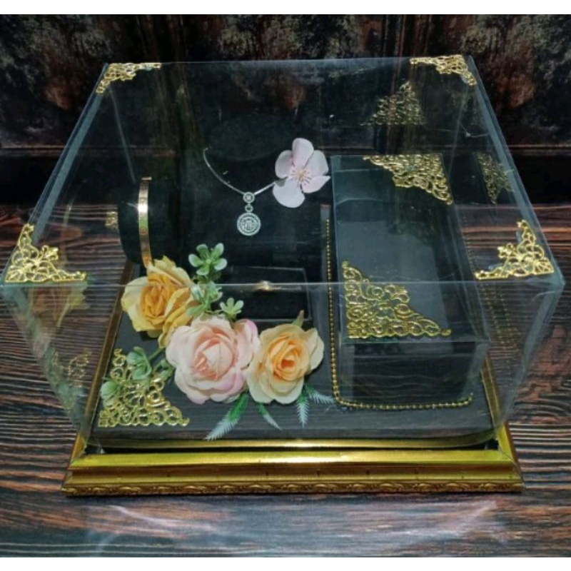 Jual Tempat Mahar Pernikahan Kalung Gelang Cincin Anting Dan Duit