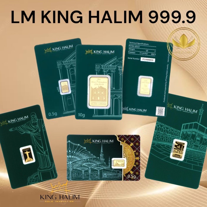 Jual LM EMAS KING HALIM MASJID NABAWI / MASJIDIL HARAM / CHRIST ...